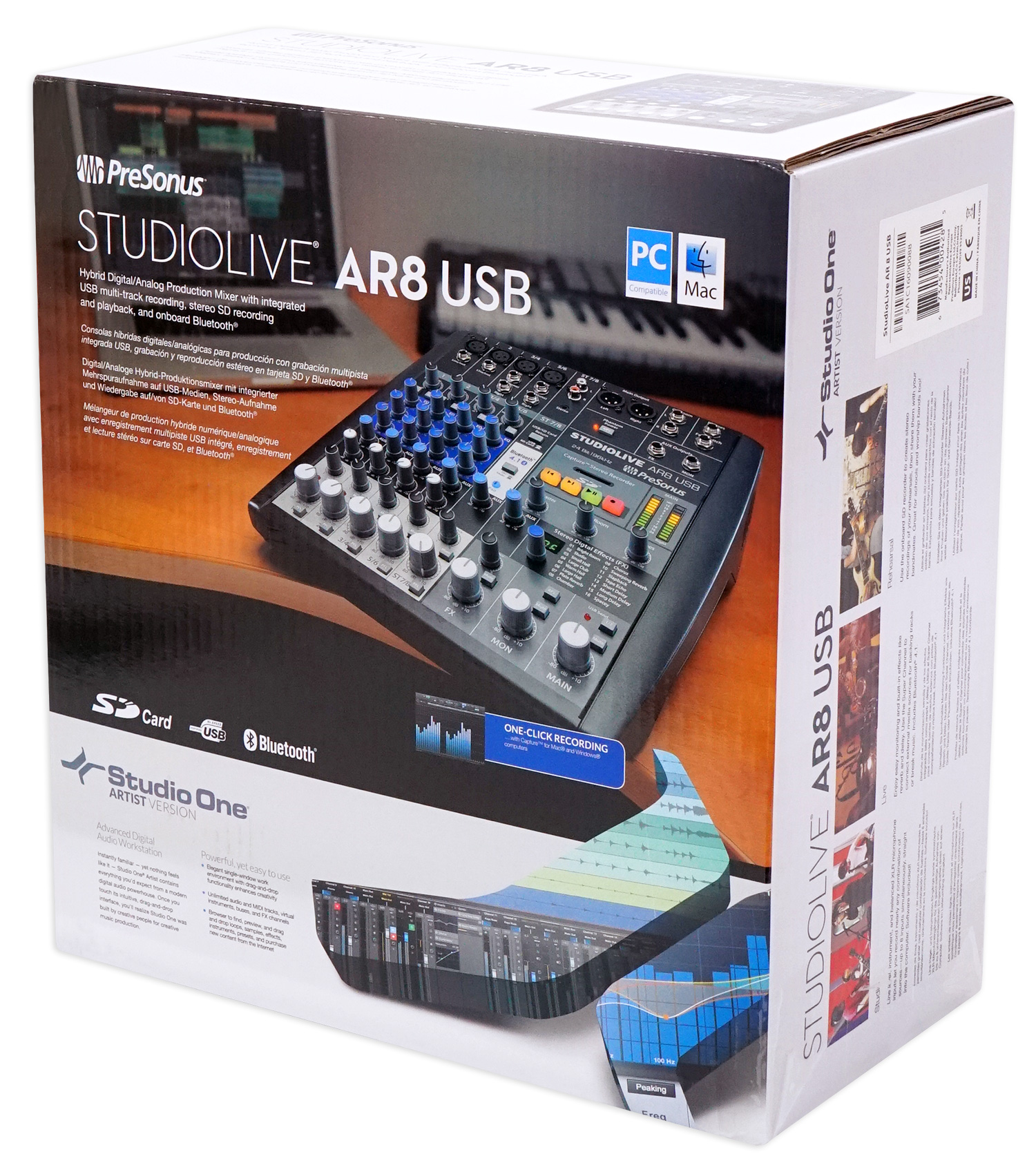 PRESONUS StudioLive AR8 8-Channel USB Hybrid Live Sound/Studio ... PRESONUS StudioLive AR8 8-Channel USB Hybrid Live Sound/Studio ...