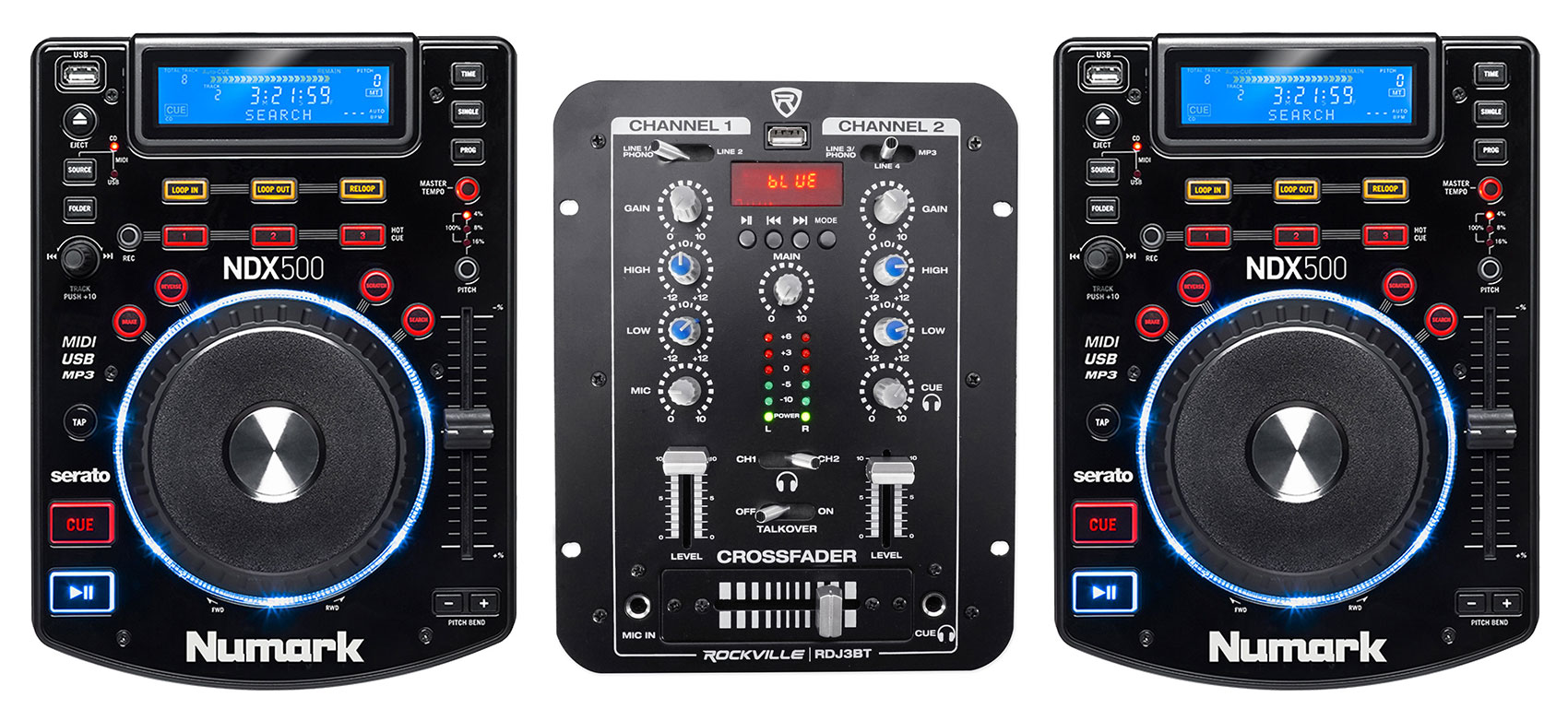 Numark Ndx500 Ndx500 Usbcd Media Player Software Controller Single