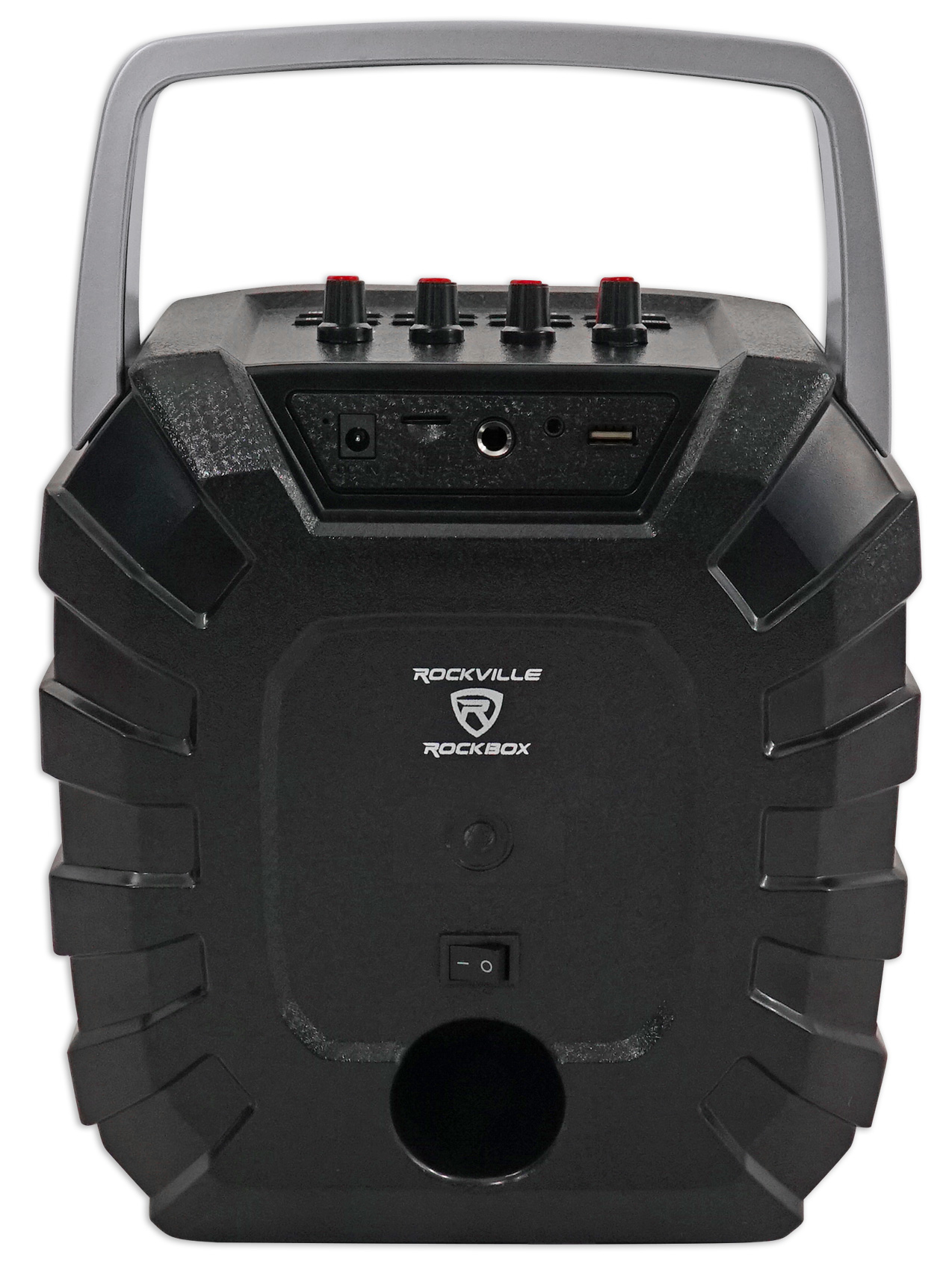 Rockville ROCKBOX 6.5" 100 Watt Portable Rechargeable Bluetooth Speaker ...