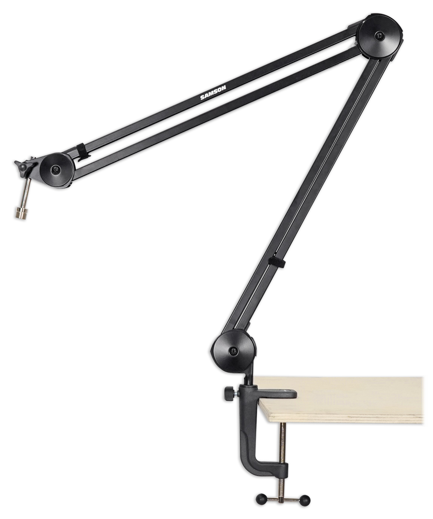 Samson Studio Recording Mic+Boom Arm+Desk Clamp+Shock Mount+Headphones ...