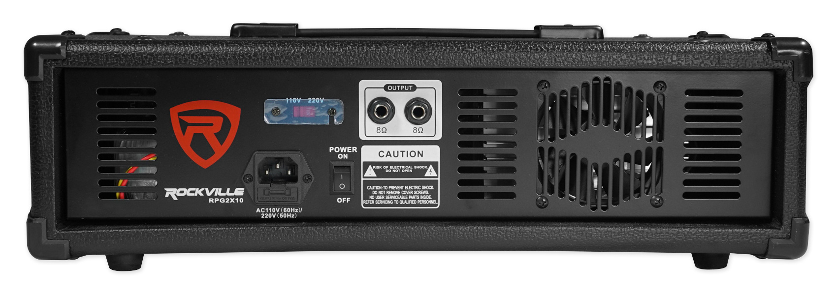 Rockville 4 Channel 800w Powered Mixer w/ Bluetooth/USB/SD | eBay