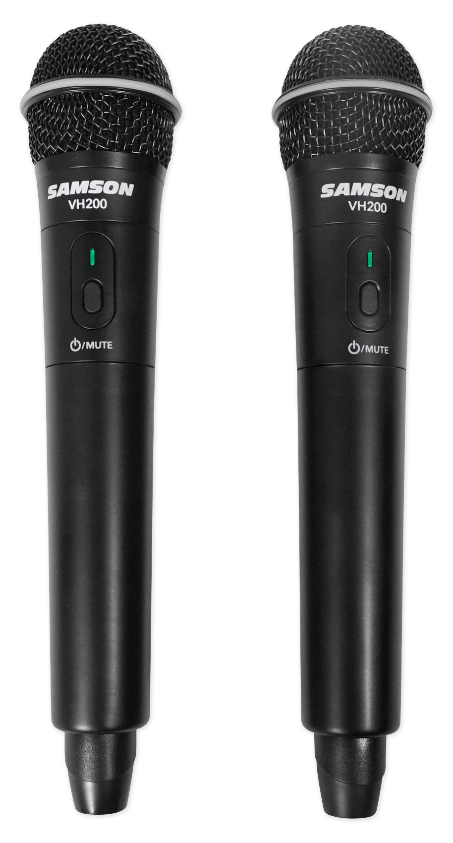 SAMSON Stage 200 Dual VHF Handheld Wireless Microphones+Headphones - C ...