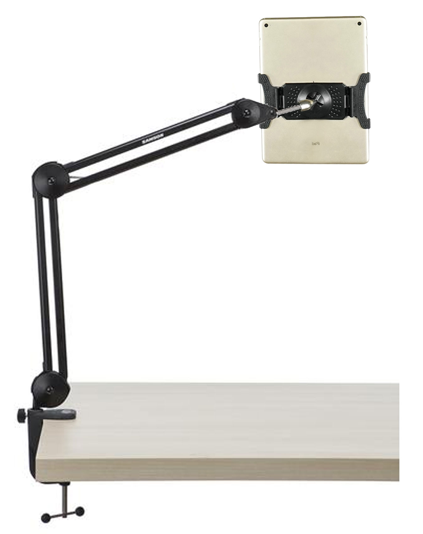 Samson 28" Smartphone/Tablet Boom Arm For Studio Podcast w/ Desk Clamp ...