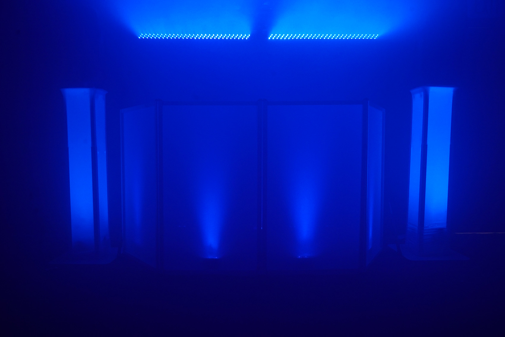 (8) Rockville ROCKSTRIP 252 LED DMX RGB Color Strip DJ Wash Up Light ...