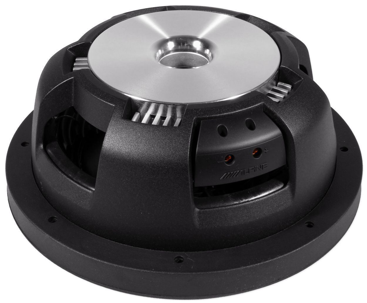 Alpine SWR-T10 10" 1800 Watt 4 Ohm Shallow Mount Car Audio Subwoofer ...